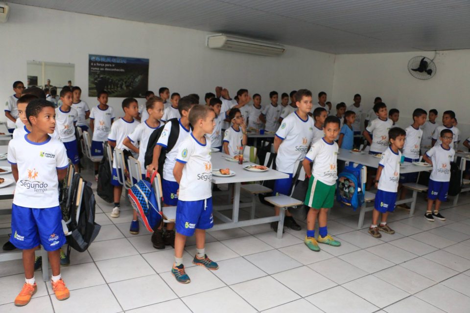 Atividades do programa Forças do Esporte – PROFESP, realizado pela 23ª ...